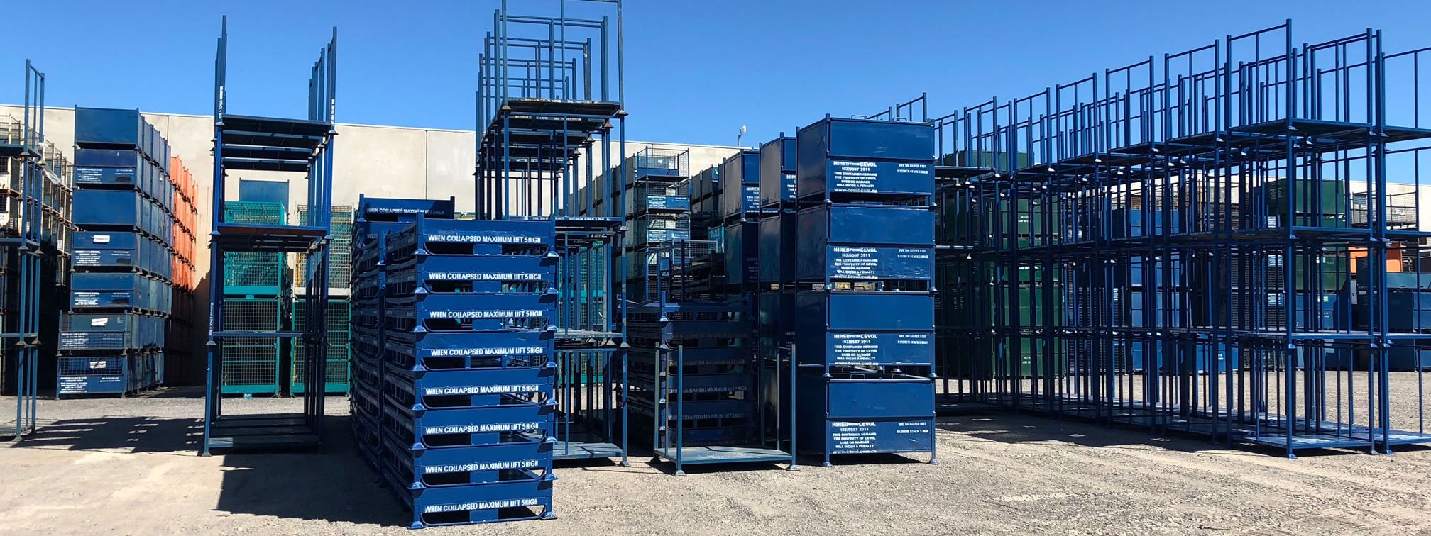 Steel Pallet Cages & Stillages for Sale & Hire Melbourne, Sydney ...