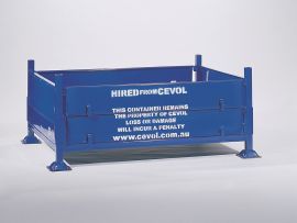 Folding Steel Pallets | Folding Pallet Hire